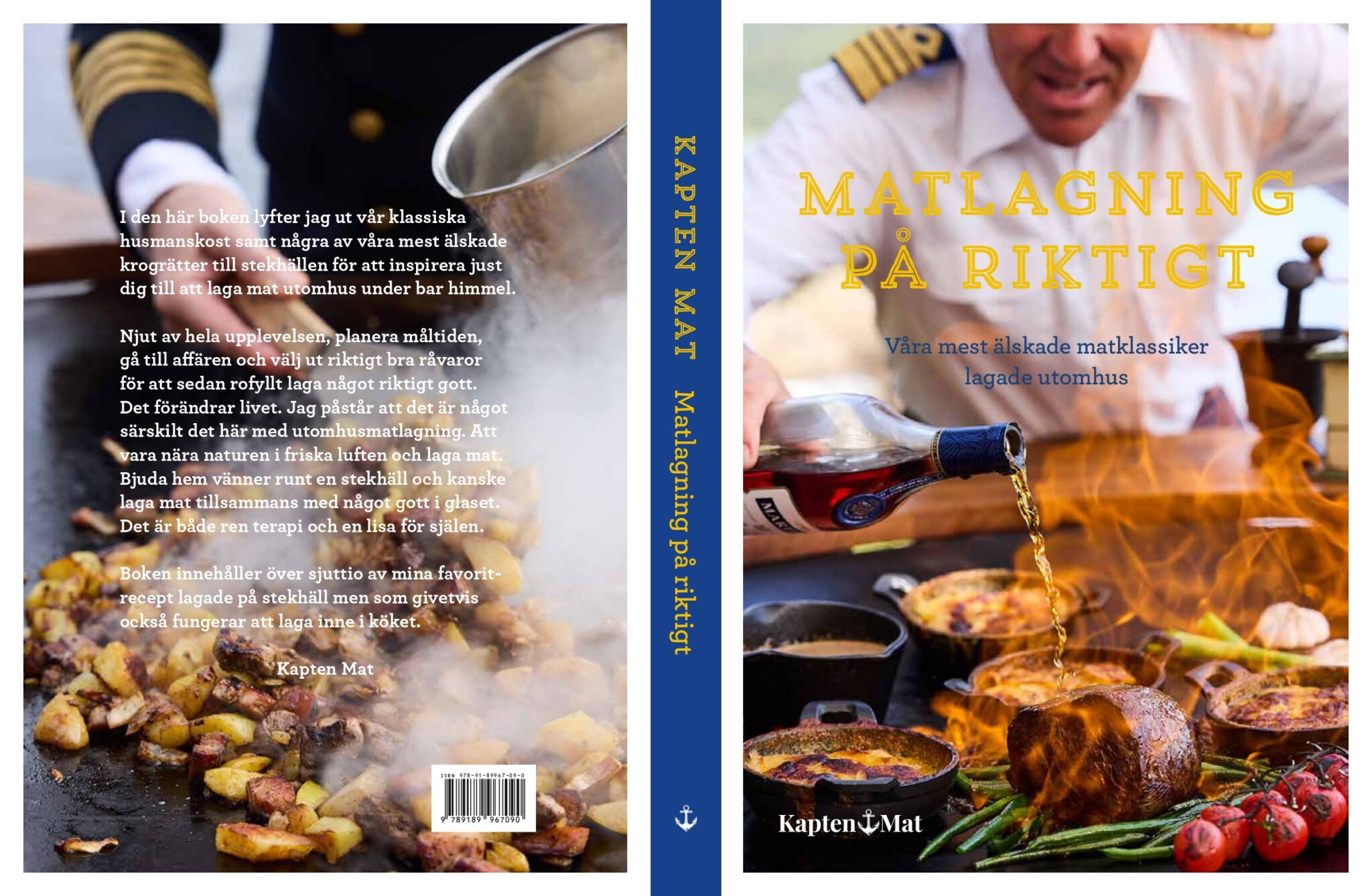 Kaptenmat | Kokbok - Våra mest älskade matklassiker "signerad" - Kaptenmat